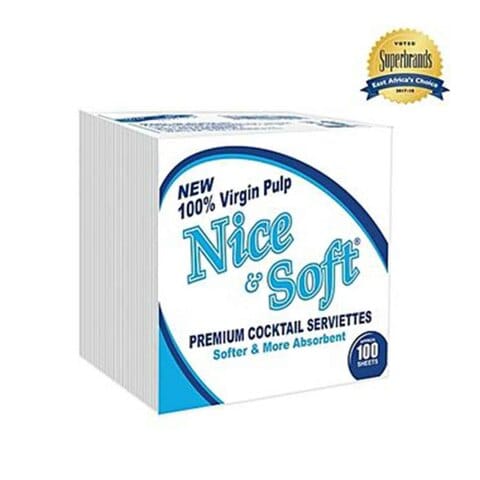 Buy NICE&SOFT SERVIETTES WHITE Online - Carrefour Kenya