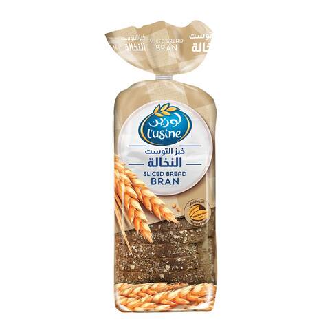 Buy Lusine Sliced Bread Bran 600g Online - Shop Bakery on Carrefour Saudi Arabia