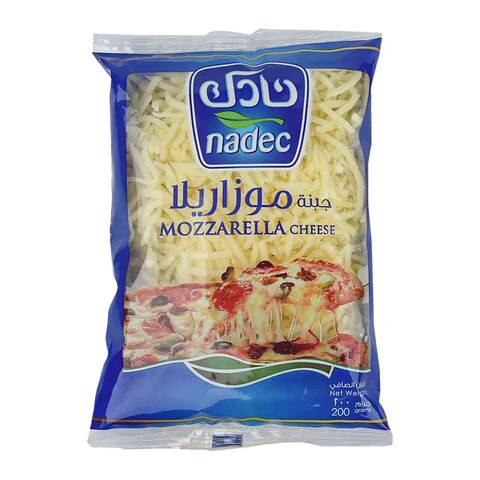 Nadec Shredded Mozzarella Cheese 200g price in Saudi Arabia | Carrefour ...