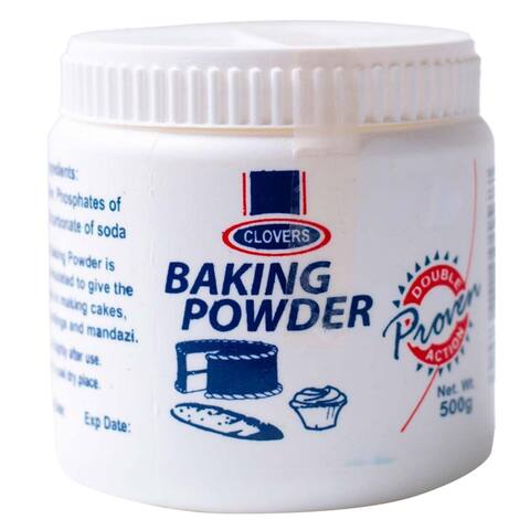 Buy Clovers Double Action Baking Powder 500g Online - Carrefour Kenya
