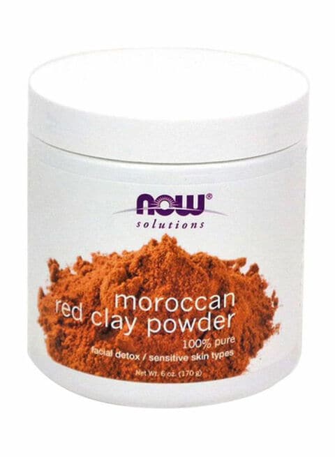 Now Solutions Moroccan Red Clay Facial Powder 170 G price in Saudi ...