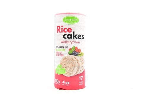 Lestello Organic Brown Rice Cakes 110g price in Kuwait | Carrefour ...
