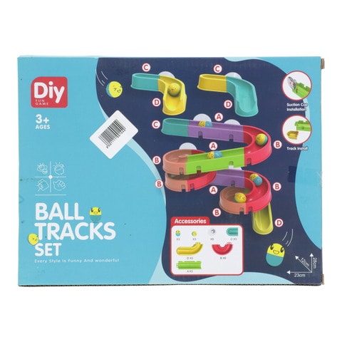 Ball Tracks Set Toy 30 Pcs 3+ Ages