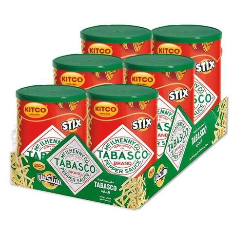 KITCO STIX TABASCO CHIPS 45GX6 price in Kuwait | Carrefour Kuwait ...