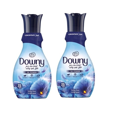 DOWNY VALLEY DEW FABRIC SOFTENER DP 1LX2 price in Kuwait | Carrefour ...