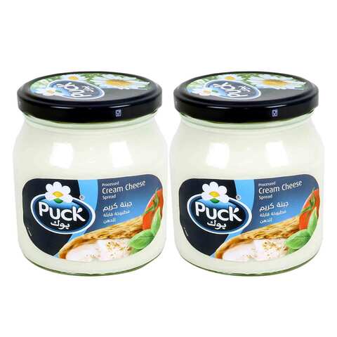 PUCK WHITE CHEESE JAR 500GX2 price in Kuwait | Carrefour Kuwait ...