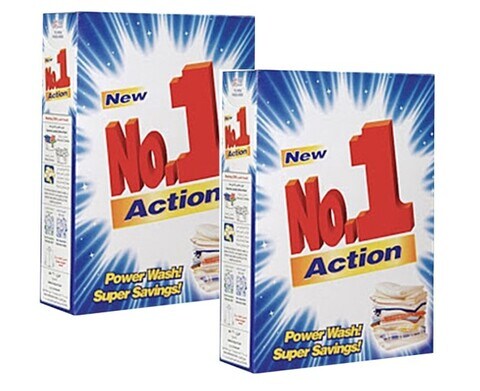 No.1 Detergent Powder Box 1.35Kgx2 price in Kuwait | Carrefour Kuwait ...