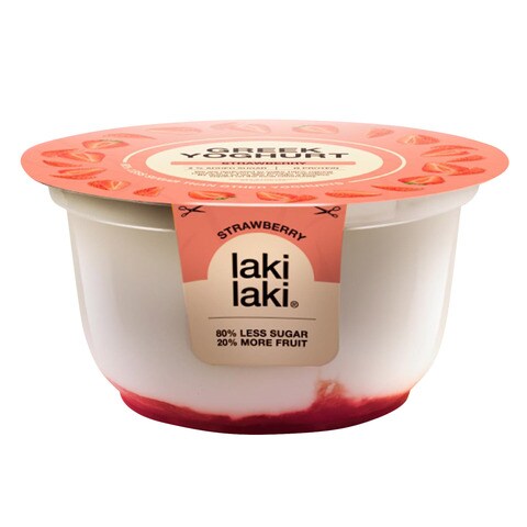Buy Laki Laki Strawberry Greek Yoghurt 100ml Online - Carrefour Kenya