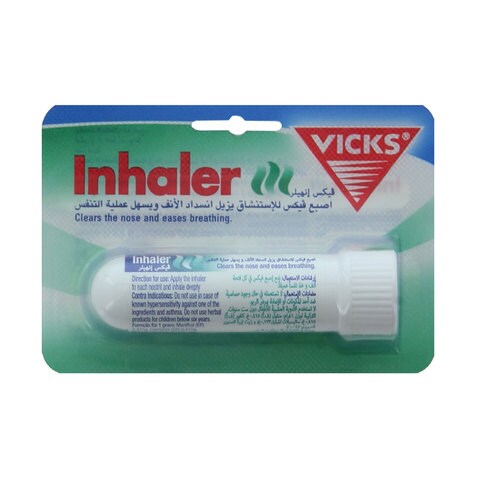Vicks Inhaler Clears the nose And Eases Breathing 1ml-36ct price in ...