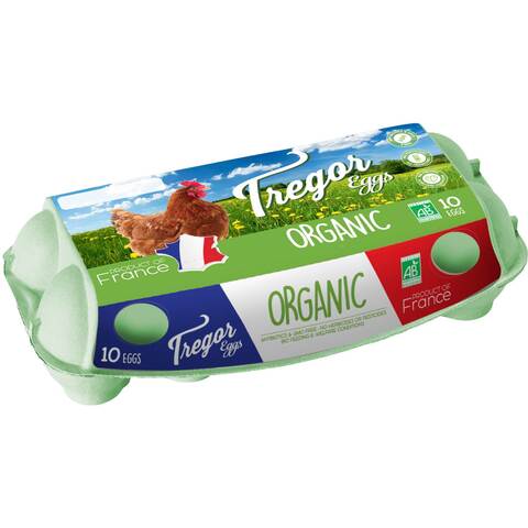 Tregor Organic Medium Eggs 10 Count price in UAE | Carrefour UAE ...