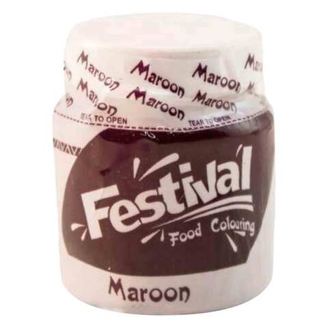 Buy Festival Food Colour Maroon 10g Online - Carrefour Kenya
