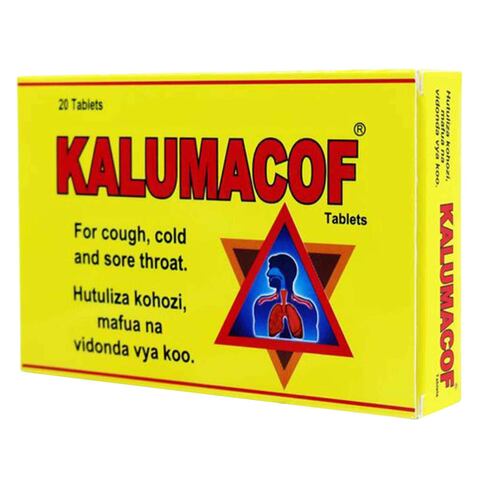 Buy Kaluma Cof Tablets 20 Pieces Online - Carrefour Kenya
