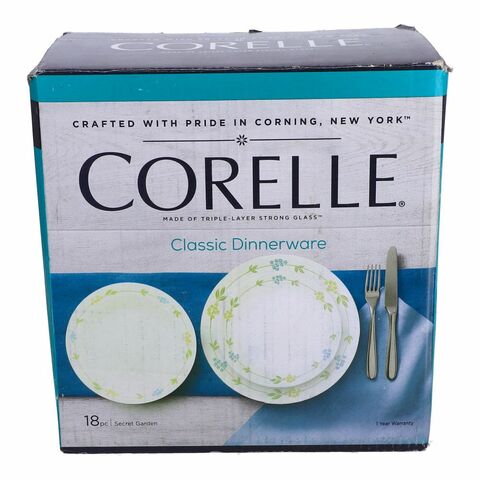 Buy Corelle Classic Dinnerware 18Pcs Online | Carrefour Pakistan