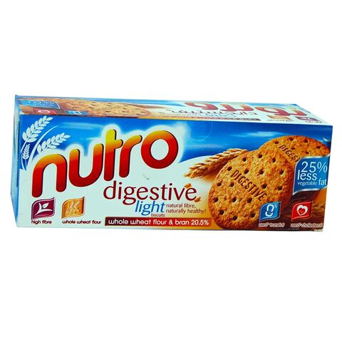 Buy Nutro Digestive Light Biscuits 225g x Pack of 2+1 Online ...
