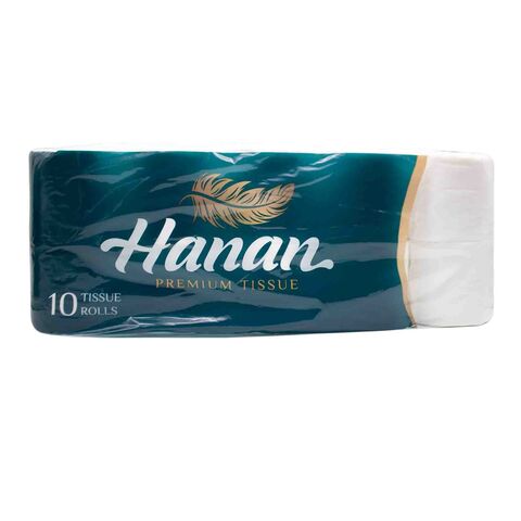 Buy Hanan Toilet Paper White 10 Pcs Online - Carrefour Kenya