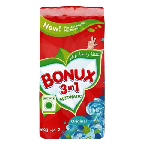 BOUNX 3IN1 WASHING DETERGENT POWDER AUTOMATIC 5KG price in Kuwait | Carrefour Kuwait ...