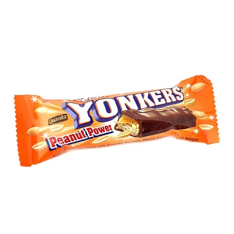Yonkers Peanut Power Chocolate 35g price in Saudi Arabia | Carrefour ...