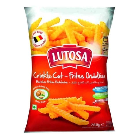 Lutosa Potato Crinkle Cut Fries 750g price in Saudi Arabia | Carrefour ...