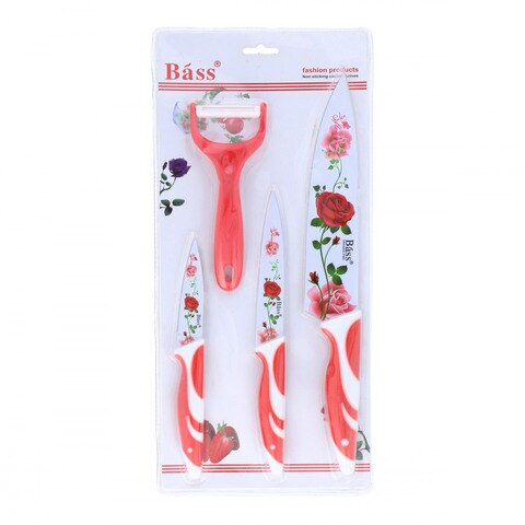 Bass Non Sticking Coated Knives Set
