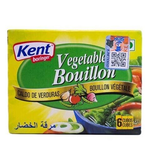 Buy Kent Boringer Vegetable Bouillon Cube 60g x 6 Pieces Online ...