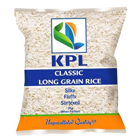 Buy KPL Classic Long Grain Rice 2Kg Online - Carrefour Kenya