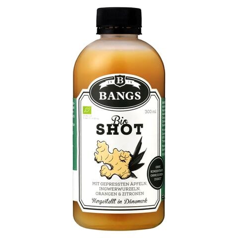 Bangs Organic Apple Lemon Ginger Shot 300ml price in UAE | Carrefour ...