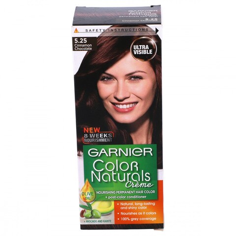 Buy Garnier Color Naturals Hair Color - 5.25 Light Opal Mahogany Brown ...