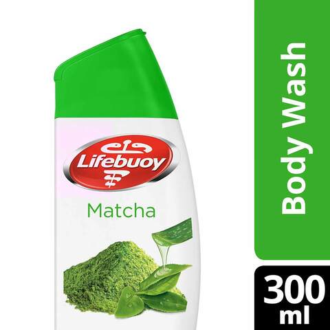 Lifebuoy anti bacterial body wash matcha green tea and aloe vera 300 ml ...