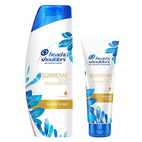 Head Shoulders Supreme Rejuvenation Shampoo 400ml + Conditioner 200ml ...