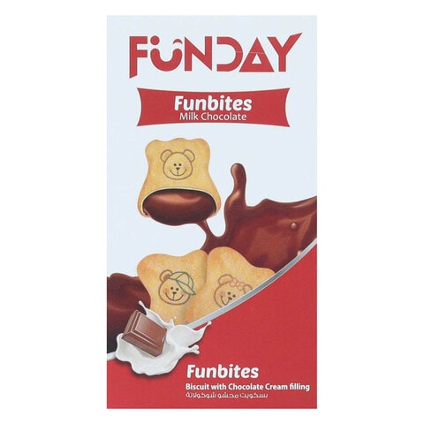 Funday Funbites Biscuit Coated With Milk Chocolate - 40 Gram price in ...