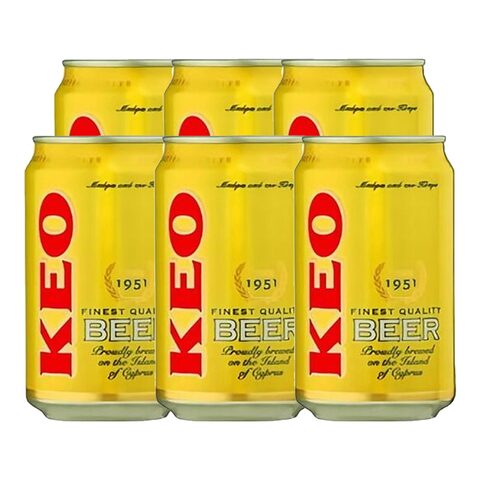 Buy Keo Beer Can 33CLX6 Online - Shop Alcohol on Carrefour Lebanon
