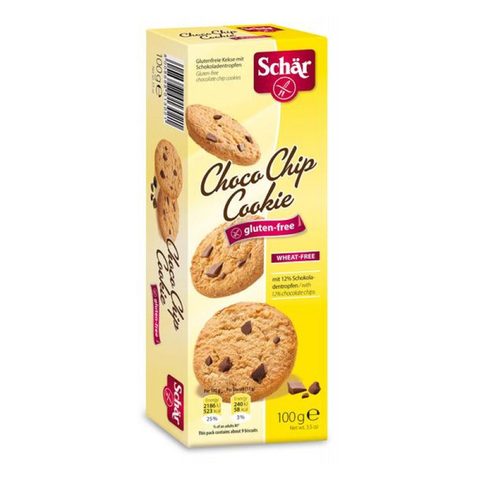 Schar Gluten Free Choco Chip Cookies 100g price in UAE | Carrefour UAE ...