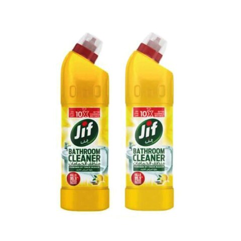 Jif Bathroom Cleaner Lemon Breeze 1.5L Pack of 2 price in UAE ...