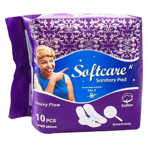 Buy Softcare Maxi Thick Sanitary Pads 10 Count Online - Carrefour Kenya
