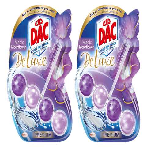 Dac Deluxe Magic Moonflower Toilet Rim Block Purple 50g Pack of 2 price ...
