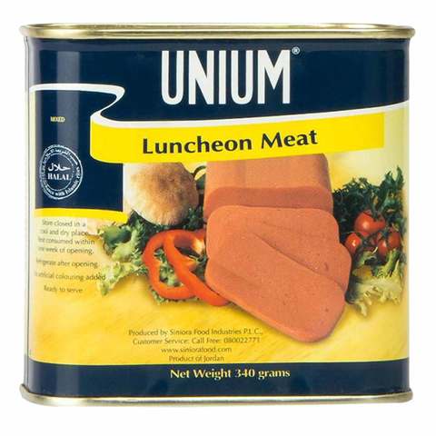 Unium Luncheon Meat Mixed 340g price in UAE | Carrefour UAE ...