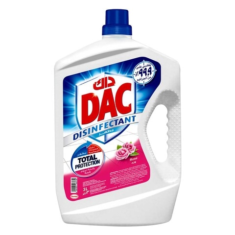 Dac Disinfectant Multi-Purpose Cleaner Rose 3L price in UAE | Carrefour ...