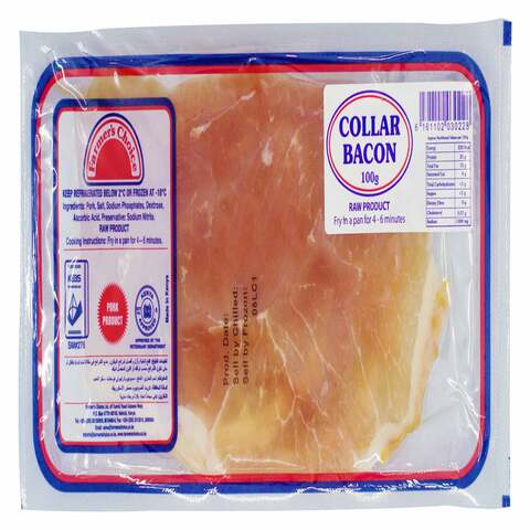 Buy Farmers Choice Collar Bacon 100 gr Online - Carrefour Kenya