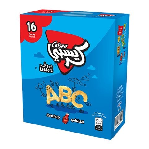 Crispy Letters Ketchup 18g 12 Packs price in Saudi Arabia | Carrefour ...