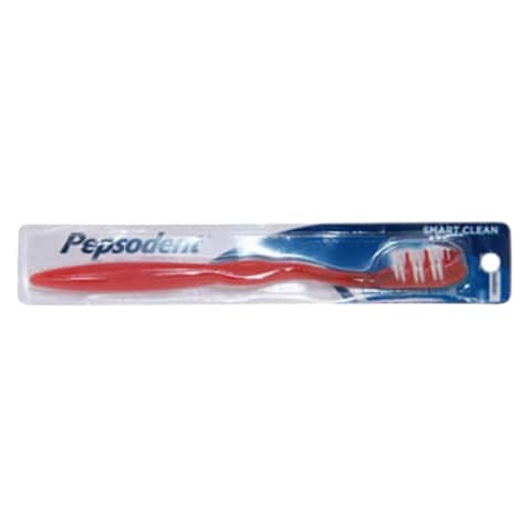 Buy Pepsodent Smart Clean Toothbrush Red Online - Carrefour Kenya