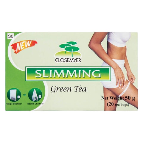 Buy Closemyer Benefit Slimming Green Tea Bags 50g (20 Pieces) Online ...
