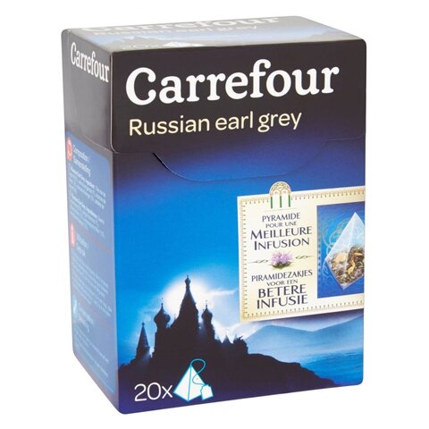 Carrefour Russian Earl Grey Tea 1.8g x 20 Teabags price in Kuwait ...