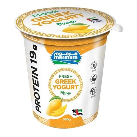 Marmum Fresh Greek Yogurt Mango 360g price in UAE | Carrefour UAE ...