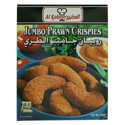 Al Kabeer Jumbo Prawn Crispies 240g price in UAE | Carrefour UAE ...