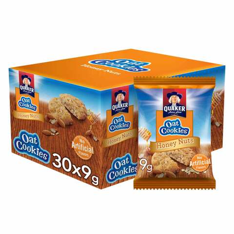 Quaker Oat Honey And Nuts Cookies 9g x Pack Of 30 price in Kuwait ...