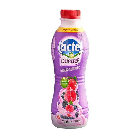 Lactel Duetto Mixed Berries Yoghurt Drink - 400ml price in Egypt ...