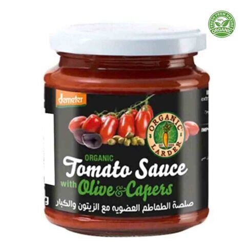 Organic Larder Tomato Sauce with Olive and Capers 300g price in UAE ...