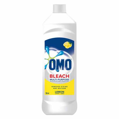 OMO Regular Multi Purpose Bleach 700ml + OMO Lemon Multi Purpose Bleach ...