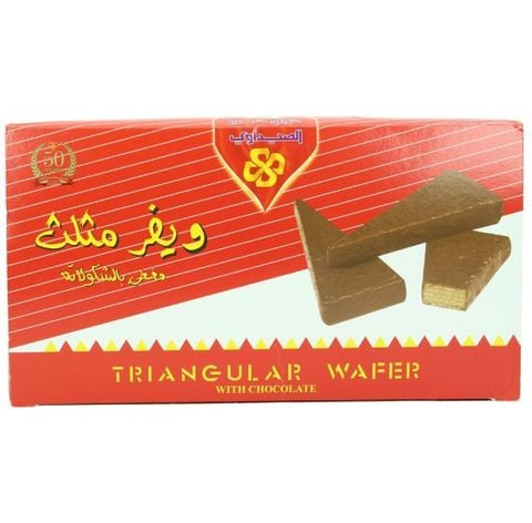 Al Seedawi Triangular Wafer With Chocolate 25 gr X 32 Pieces price in ...