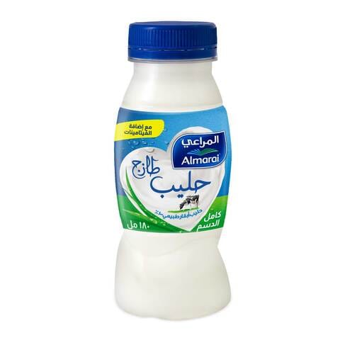 Almarai Full Fat Fresh Milk With Added Vitamins 180ml price in Saudi ...
